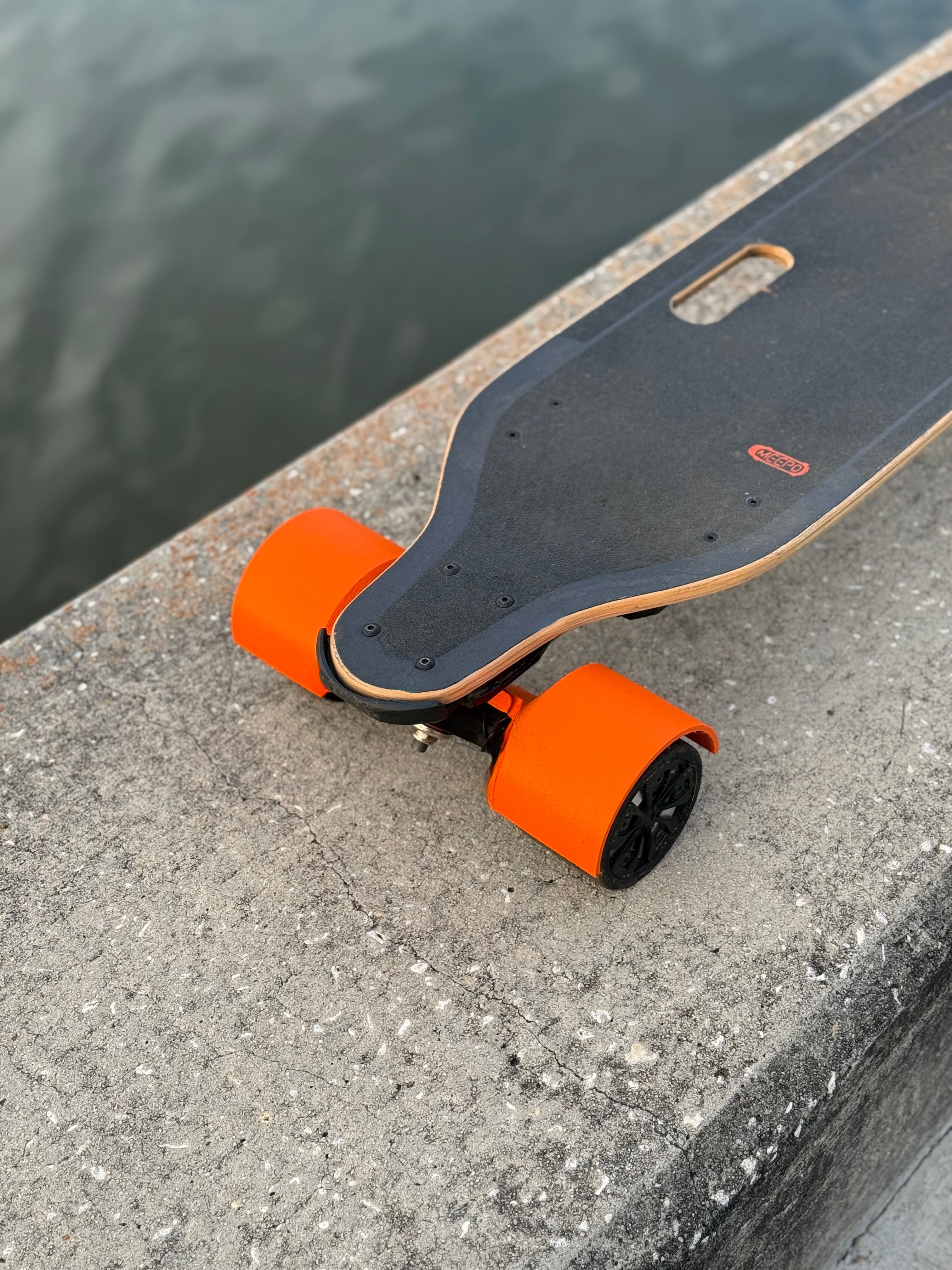 Electric Skateboard Fenders – Skate Flaps